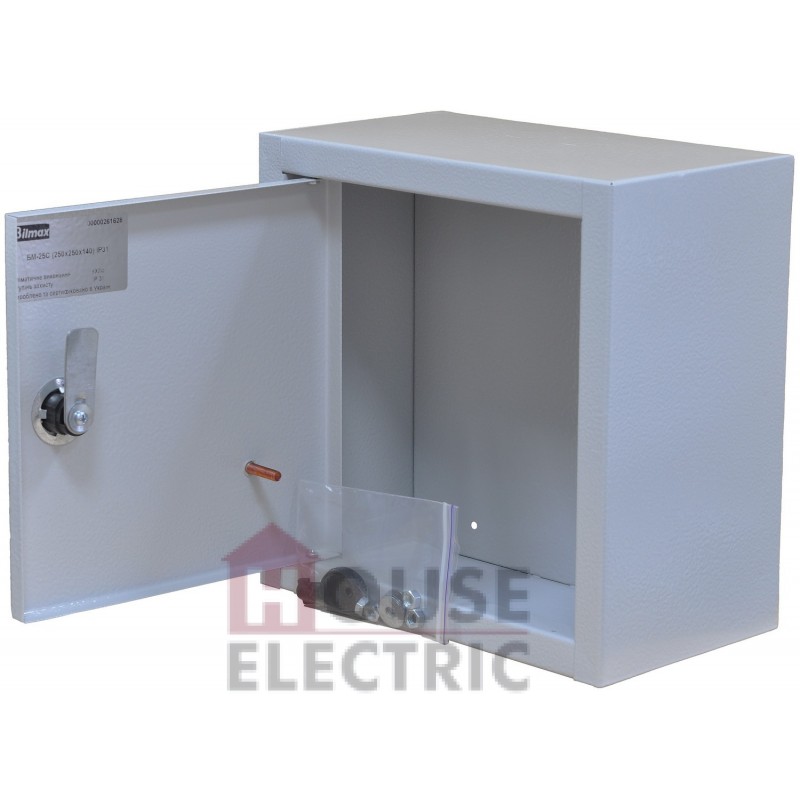 Бокс монтажный металлический навесной Bilmax БМ-25C (250х250х140) IP31