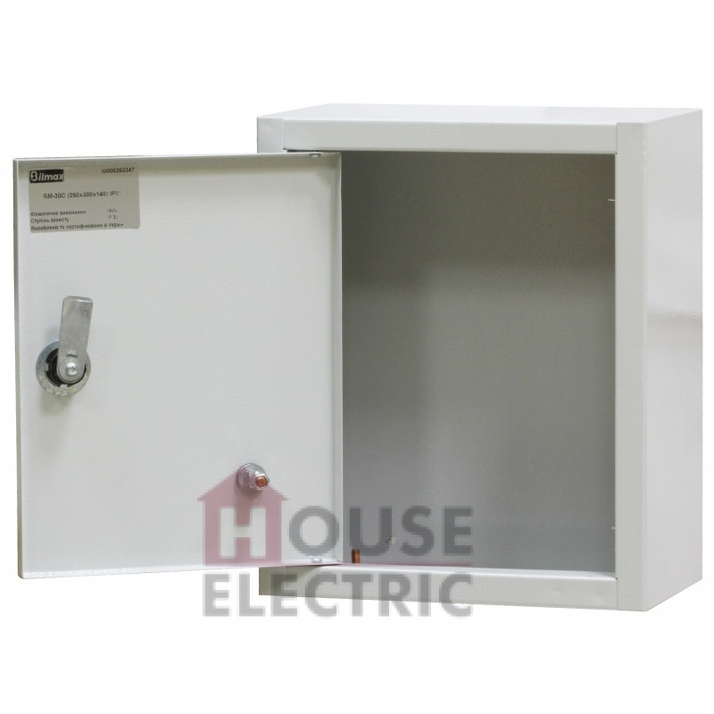 Бокс монтажный металлический навесной Bilmax БМ-30C IP31 250*300*140