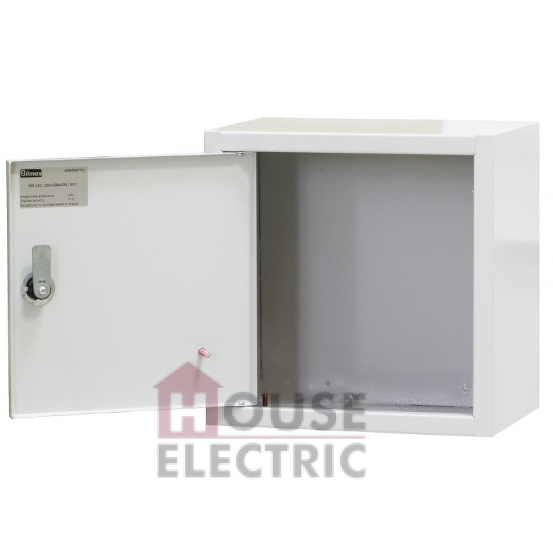 Бокс монтажный металлический навесной Bilmax БМ-33C IP31 300*300*200